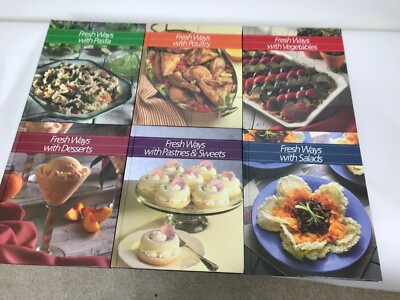 Healthy Home Cooking 6 Time Life Cookbooks Vegetables Salads Desserts ...