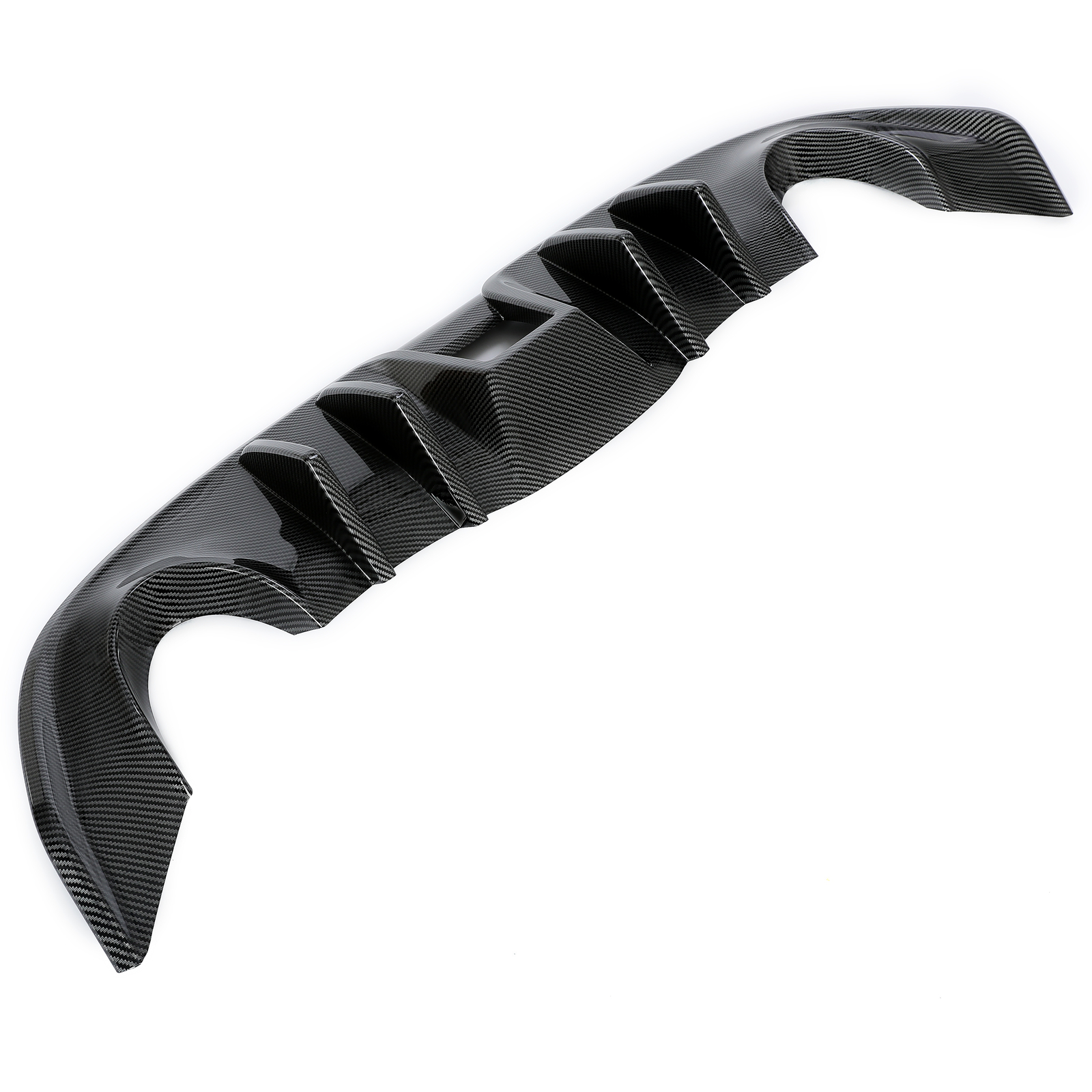 For Nissan 370Z 09-20 Rear Bumper Diffuser Lip Racing Spoiler 4 Fins ...