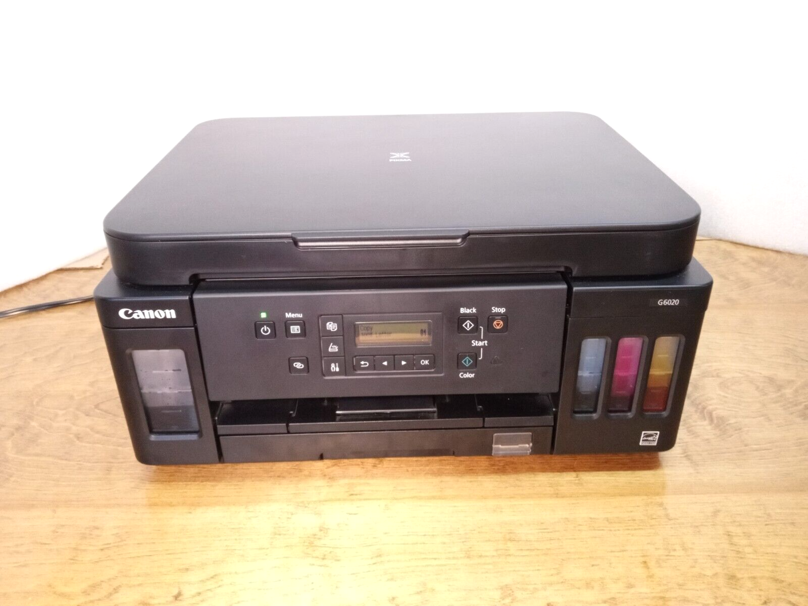 Canon Pixma G6020 Wireless Multifunction Inkjet Printer Tested Page ...