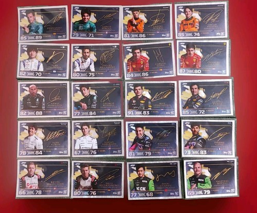 Topps F1 2024 Signature Style Full Set 20 Cards Turbo Attax india MINT ...