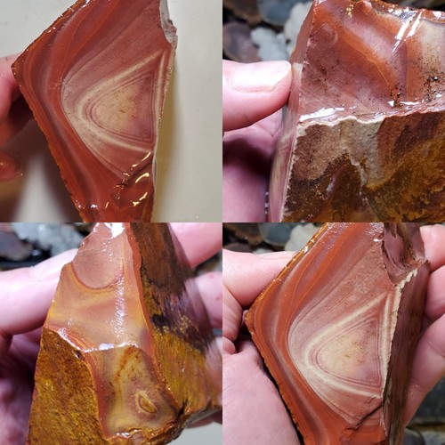 Royal Imperial Jasper Rough Chunk Orbicular Mexico 389g Lapidary ...