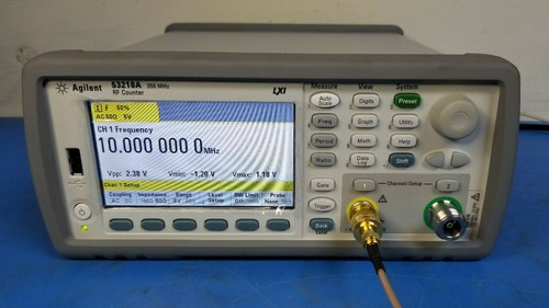 Keysight Agilent 53210A 350 MHz Frequency Counter w/ OPT 400, 115 ...