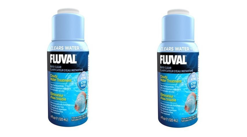 FLUVAL QUICK CLEAR FOR CLOUDY WATER TREATMENT AQUARIUMS 4 OZ A8366 2X ...