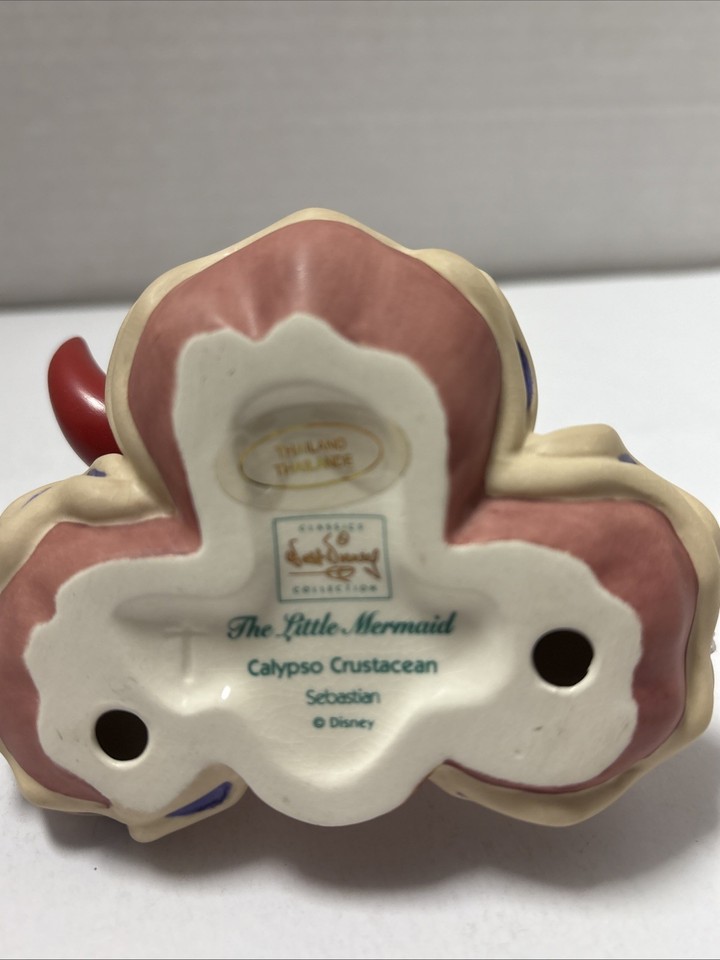 WDCC "Calypso Crustacean" Sebastian from Disney's The Little Mermaid in ...