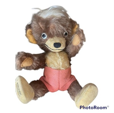VTG RARE Merrythought PUNKINHEAD Teddy Bear Plush GRAIL Mohair UK EATON ...