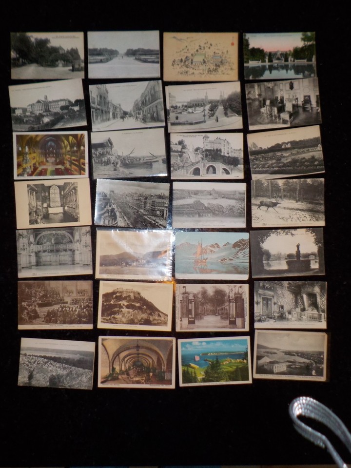 GREAT Lot of 850 PLUS VINTAGE FOREIGN POSTCARDS STANDARD SIZE EXCELLENT ...