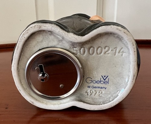 Vintage 1972 Goebel Chimney Sweep Ceramic Bank With Key West Germany ...