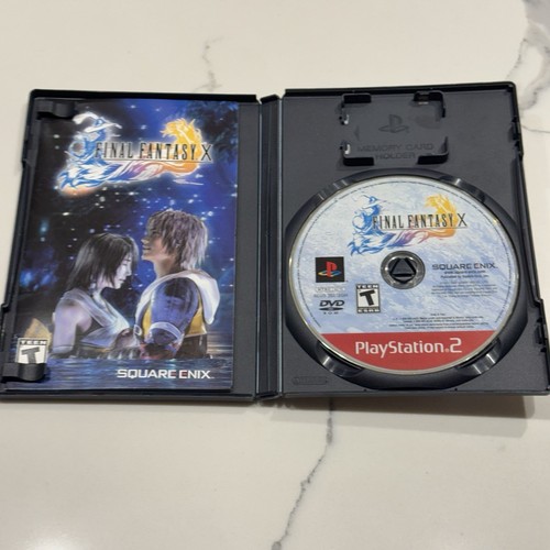 Final Fantasy X (PS2, 2001) VGC Disc Complete CIB Manual TESTED FREE ...