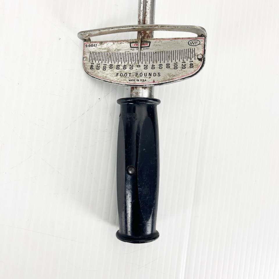 Vintage Craftsman 9-44641 Beam Style Torque Wrench 1/2 Inch Drive 140 ...