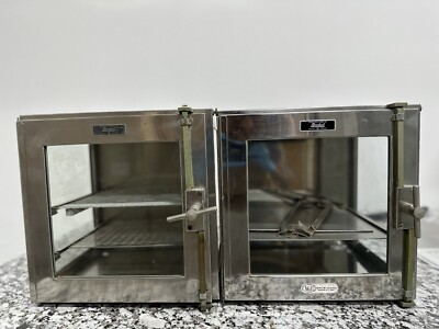 Boekel 1340 Stainless Steel / Glass Small Desiccator Cabinet pack of 2 ...