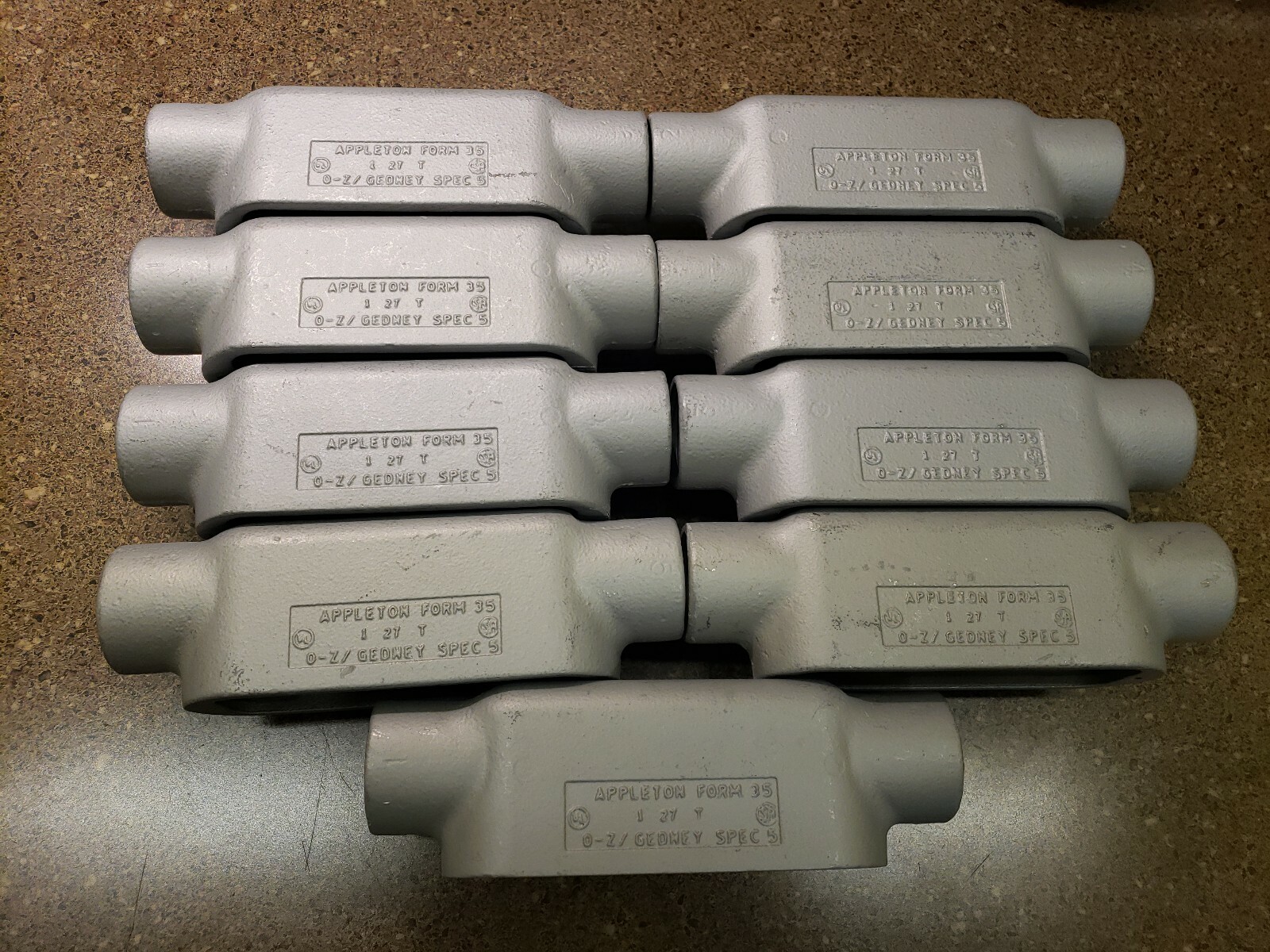 9ct Appleton Form 35 1" Tee Conduit Body | eBay