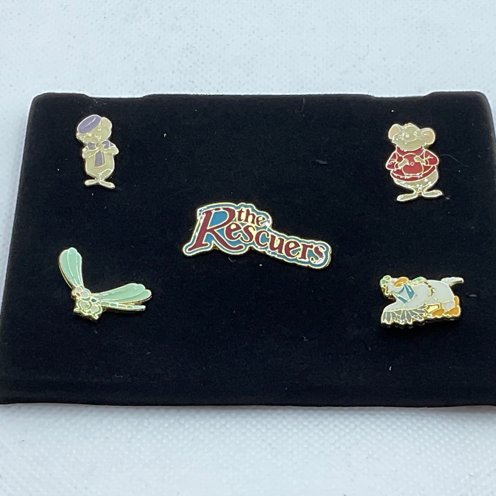 Disney Pin Set THE RESCUERS Video Release 1998 5 Pins BIANCA BERNARD ...