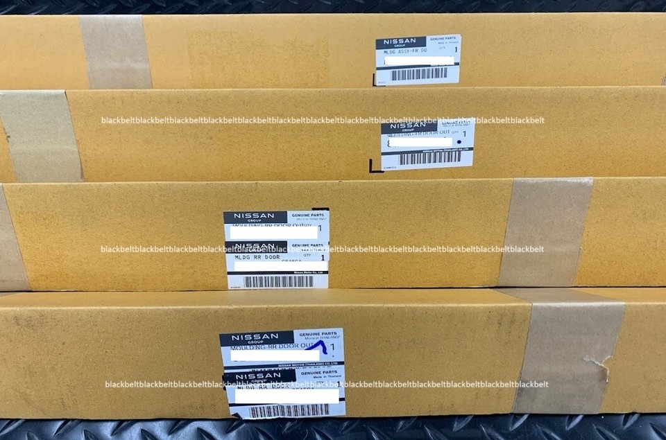 Nissan X-TRAIL T32 Molding Weather Strip Front Rear Door Belt 80820 ...