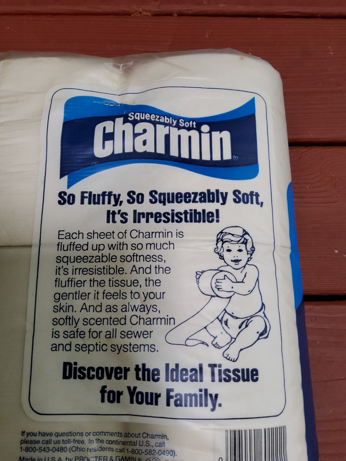 Vintage Charmin Toilet Paper Bathroom Tissue Movie TV Prop Squeezably ...