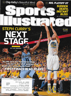 STEPH CURRY SPORTS ILLUSTRATED MAGAZINE 05/25/2015 | eBay