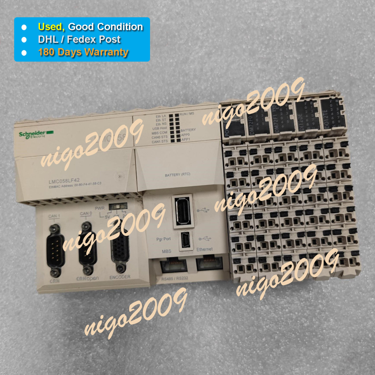 Used & Tested LMC058LF42 PLC Controller Tested Good Condition 180 Days ...