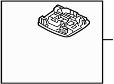 8401A149HA Mitsubishi Lamp assy, room 8401A149HA, New Genuine OEM Part ...