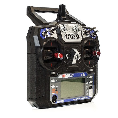 Flysky Fs-I6 2.4G 6Ch Transmitter Remote Control Controller Receiver ...