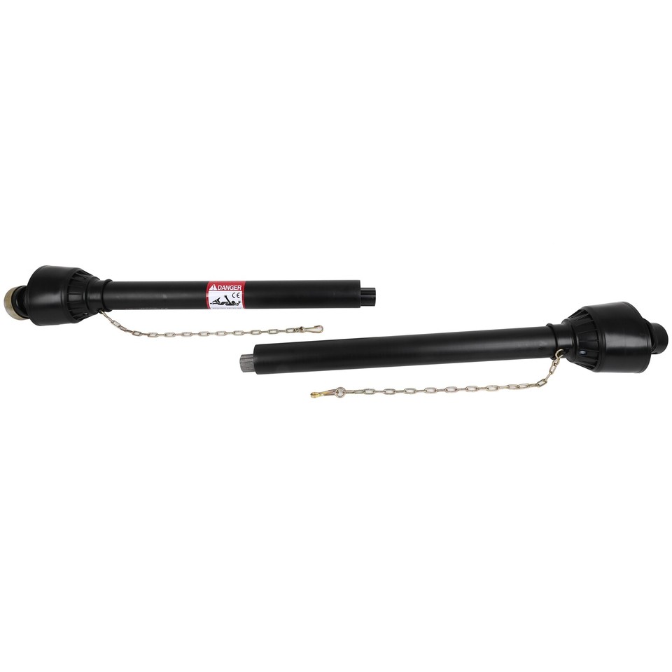 PTO Drive Shaft w/Security Chain Fit For Brush Hog Finish Mower Rotary ...