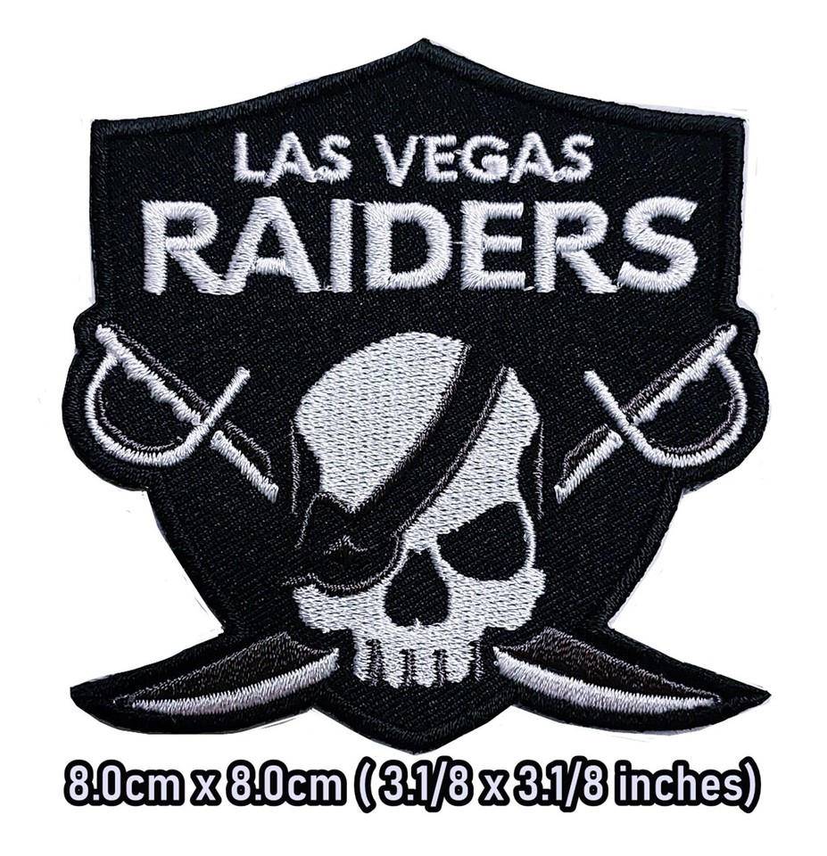 Oakland Raiders NFL Football Patches Embroidery iron,sew(From Thai by ...