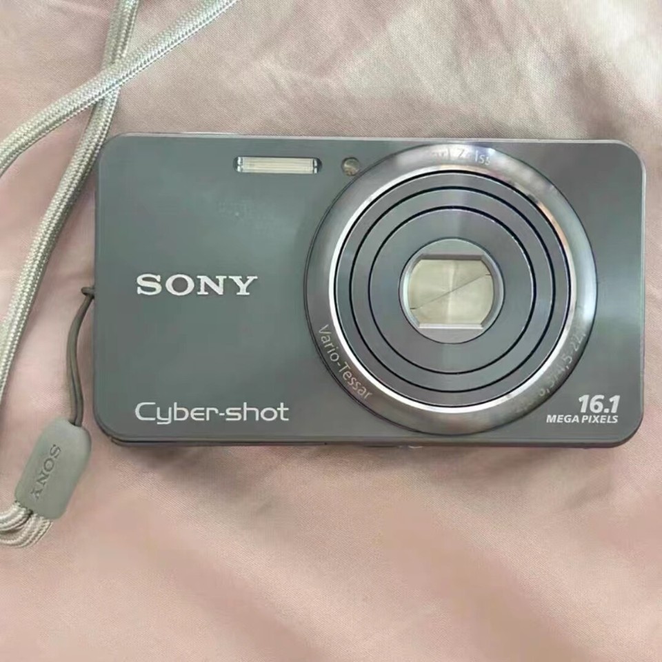 SONY Cyber-shot DSC-W570 16.1MP 5x Optical Zoom Digital Camera -Gray | eBay