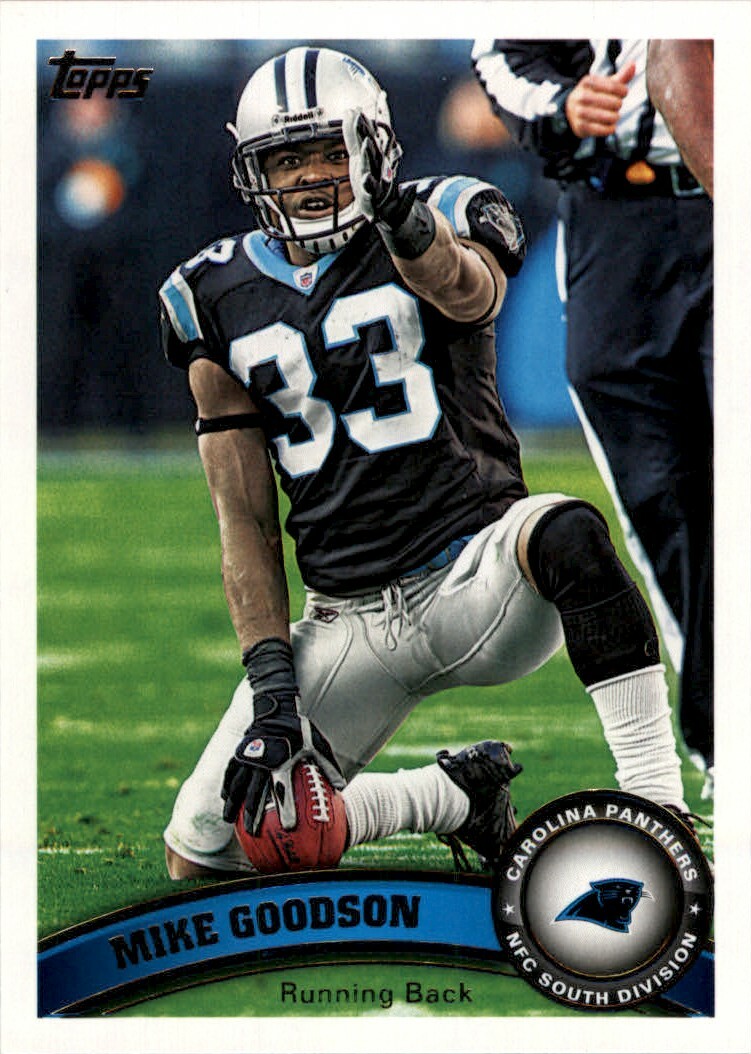 2011 Topps NFL Mike Goodson #77 | eBay