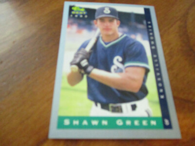 shawn green (toronto blue jays - of) 1993 classic best ROOKIE CARD #72 ...