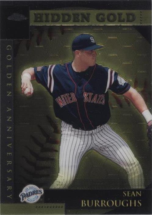 2001 Topps Chrome - Golden Anniversary Sean Burroughs #GA36 for sale ...