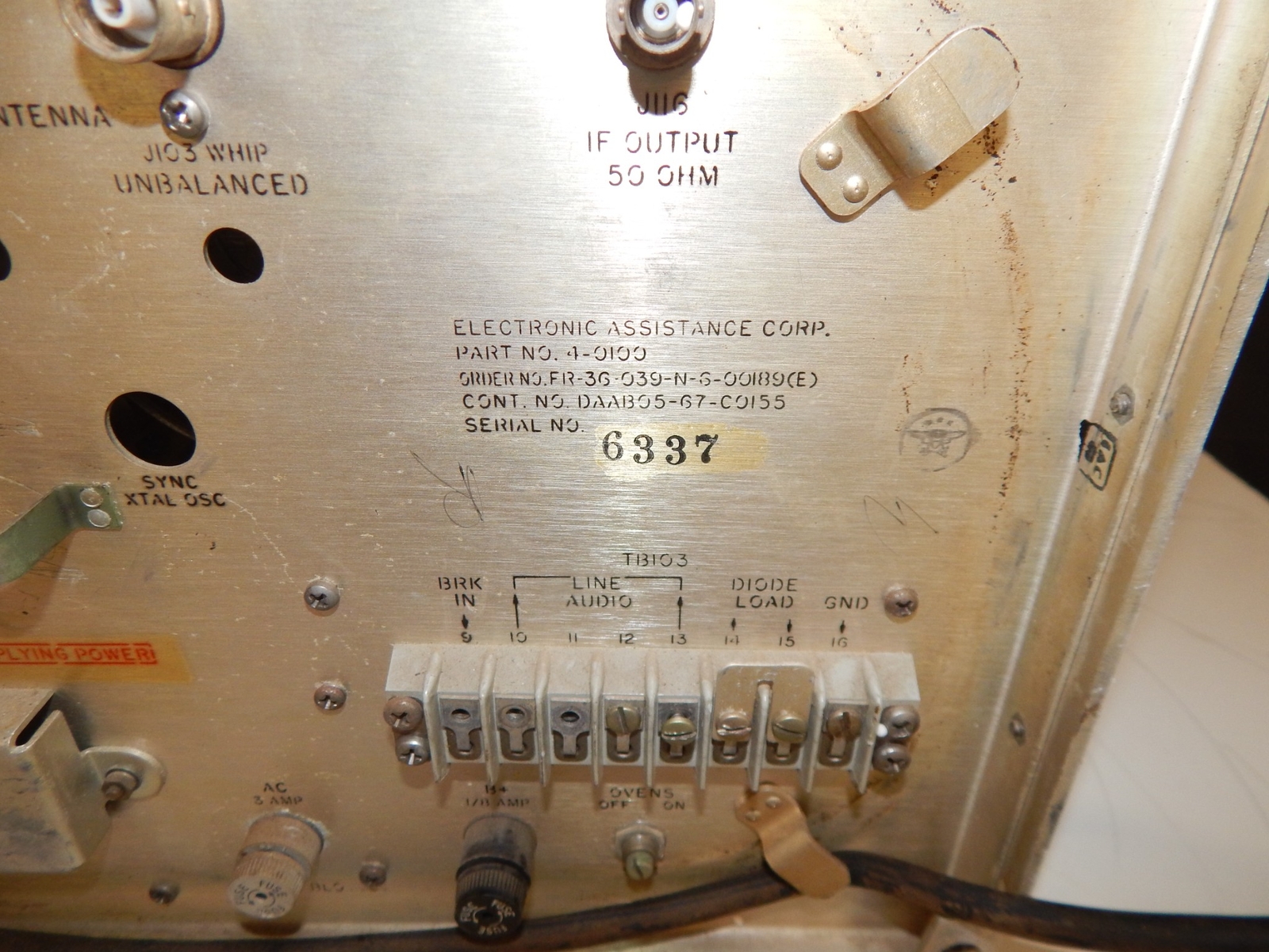 *TC* CAPEHART / MOTOROLA R-390A/URR R390A HF Communication Receiver ...