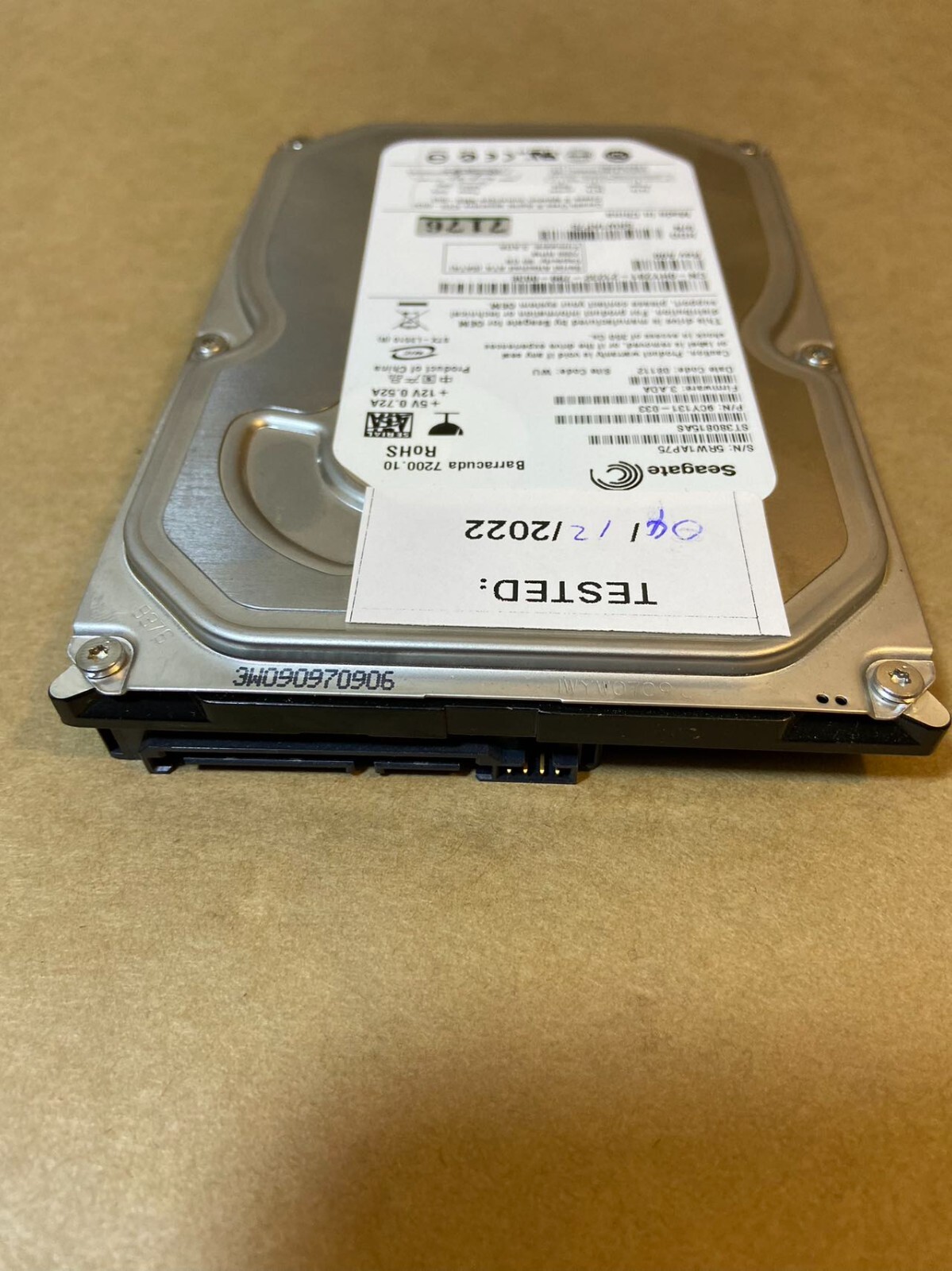 Seagate 3.5" 80GB SATA Hard Drive: ST380815AS, Barracuda 7200 | eBay ...