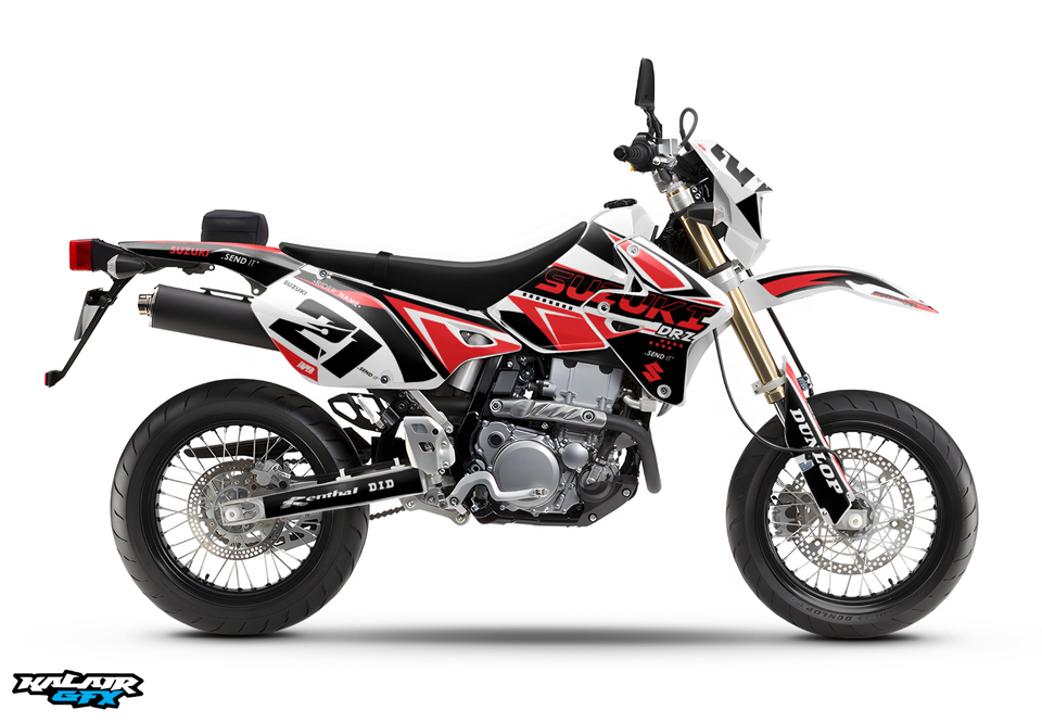Graphics Kit For Suzuki DRZ400SM (All Years) DRZ 400 SM S E Shaders ...