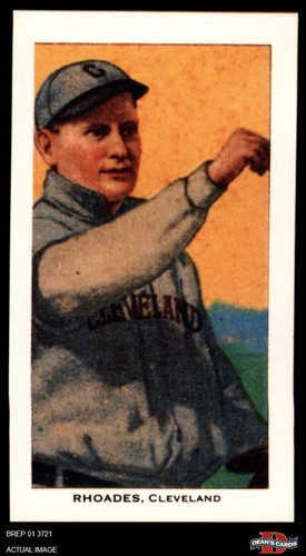 1909 T206 Reprint #410 Bob Rhoades OUT Indians VARIATION 8 - NM/MT | eBay