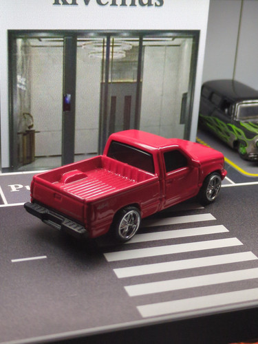 🔥 Custom Maisto Fresh Metal '93 Chevy 454 SS Red Truck OBS Real Riders ...