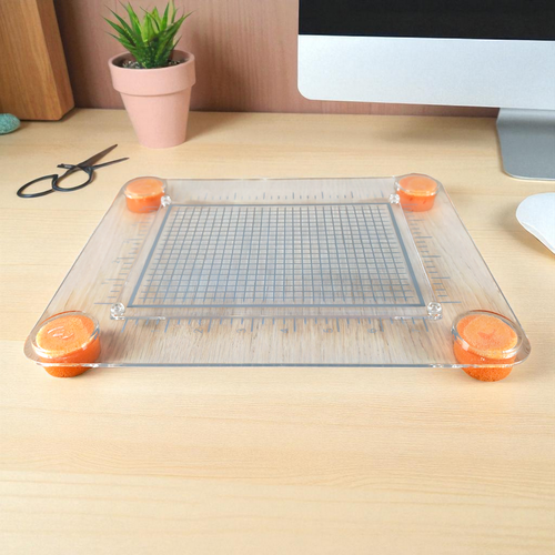 Fiskars Easy Stamp Press 5x7 inches Precision Layout Board Cutter ...