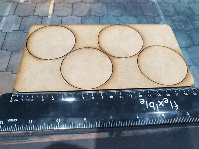 MDF Circles 6 cm (60 mm) Diameter wooden discs (4 in pack) | eBay UK