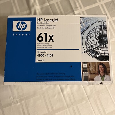 Genuine OEM HP C8061X High Volume Print Cartridge LaserJet 4100 4101 ...