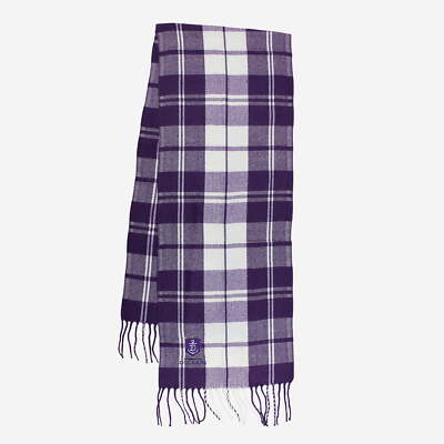 Fremantle Dockers Freo AFL Tartan Classy Scarf Warm Winter Neckwear ...