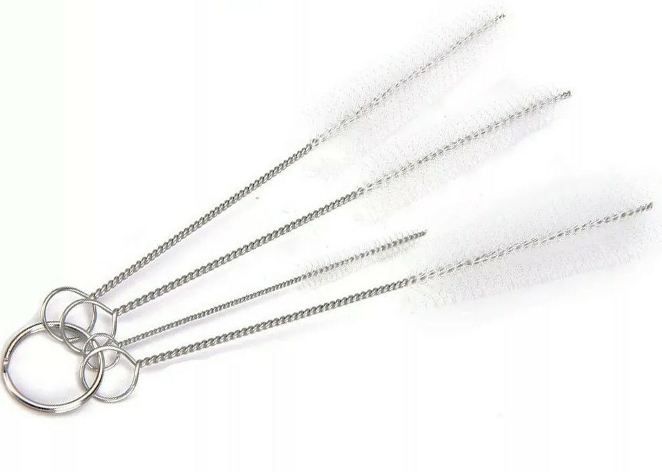 4 Spout Cleaning Brushes Tea Pot Spout Bottle Mini Brush Kettle Nozzle ...