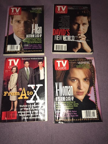 X-files Tv Guide 1997, 1998, 1999 Four Issues | eBay