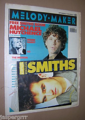 MELODY MAKER MUSIC MAGAZINE. COMPLETE WITH FREE SMITHS BOOKLET ATTACHED ...