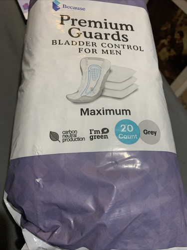 Premium Guards for Men – Discreet, Individually Wrapped Bladder Control ...