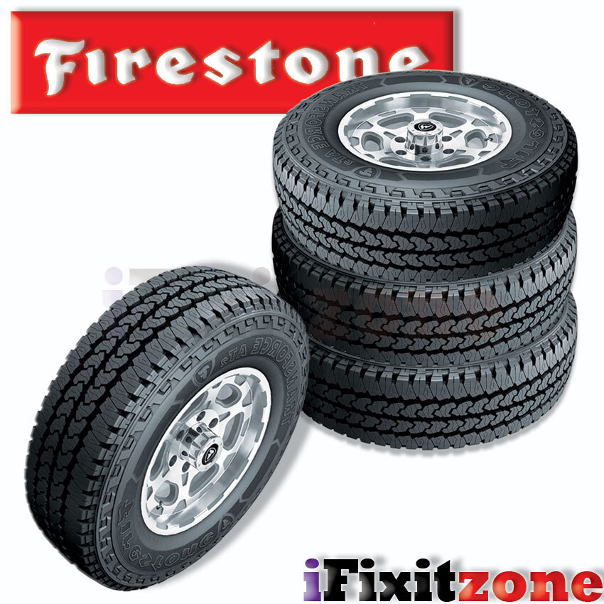 2 Firestone Transforce AT2 LT235/80R17 120/117R Tires Commercial Truck ...