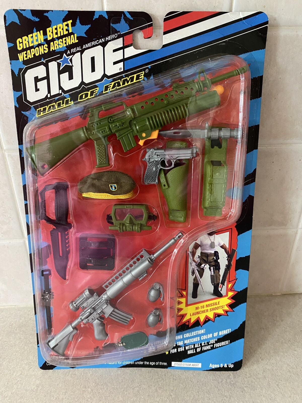 GI JOE Hall of Fame Green Beret Weapons Arsenal 1993 12" NEW SEALED | eBay