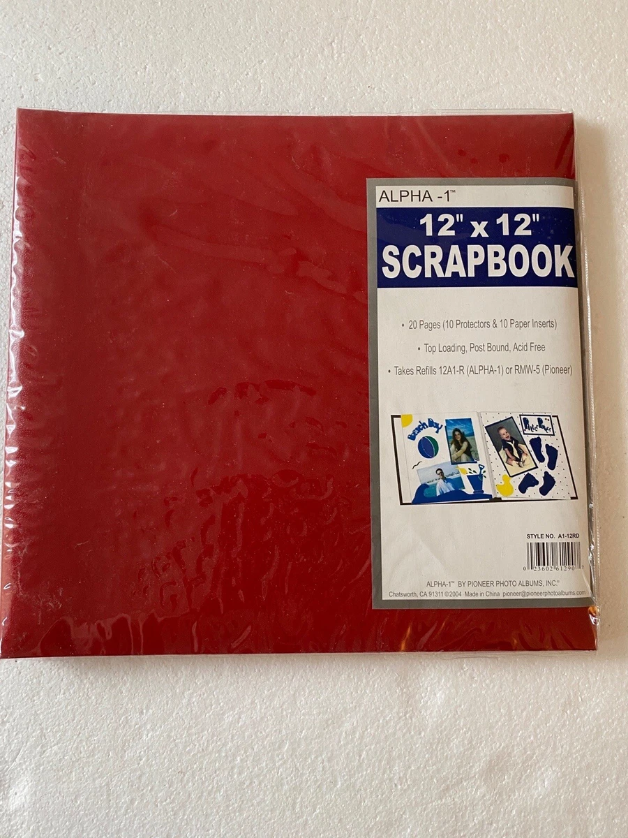 Blank Scrapbook Albums