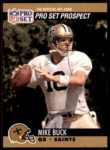 1990 Pro Set Mike Buck Football Cards #741 | eBay