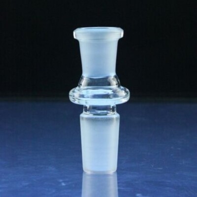 6 Pak Glass Adapter Slide Bowl Extension Glass Reducer 18mm MALE to ...