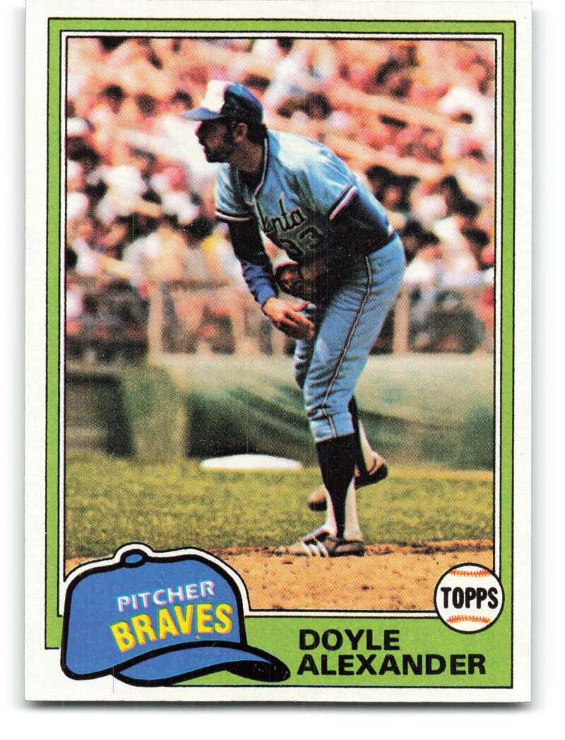 1981 Topps - #708 Doyle Alexander for sale online | eBay