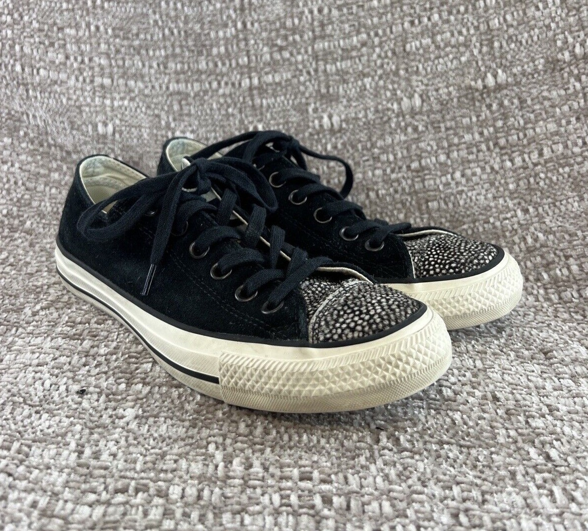 Converse Chuck Taylor Womens 7 CTAS Suede Dyed Calf H… - Gem