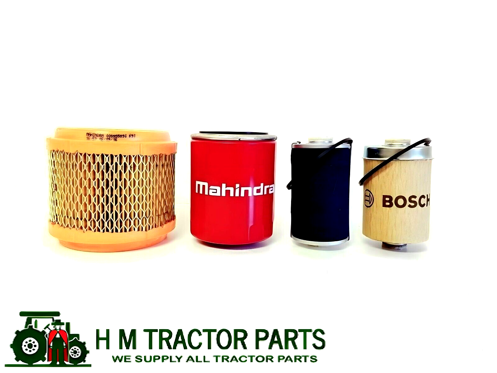 FILTER PACK OF 4 FOR MAHINDRA TRACTOR 485 / 575 / 3505 / 4505 / 5005 ...