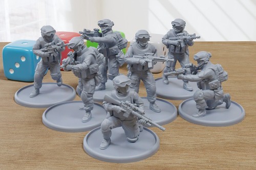 Us Airborne Modern - Modern Wargaming Miniatures for Tabletop RPG ...